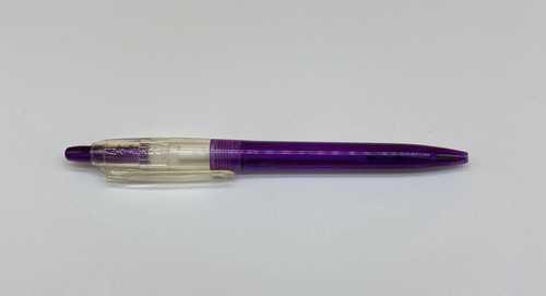 Шариковая ручка автоматическая фиолетовая