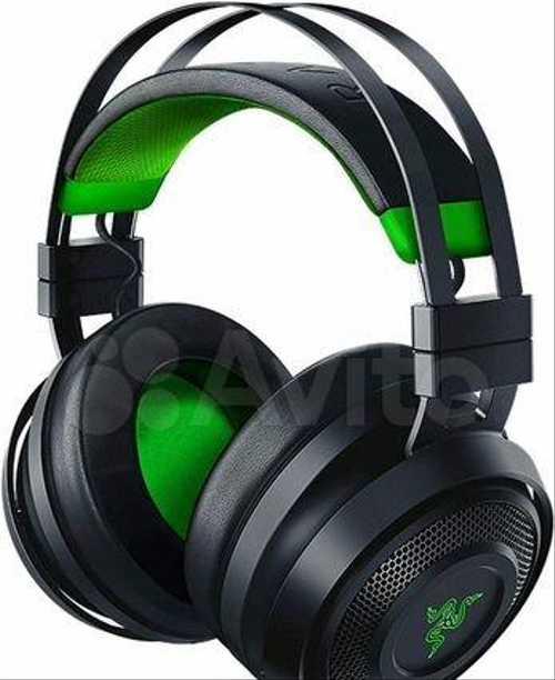 Игровая гарнитура Razer Nari Ultimate Wireless (RZ04-02910100-R3M1) для Xbox One (Black/Green)