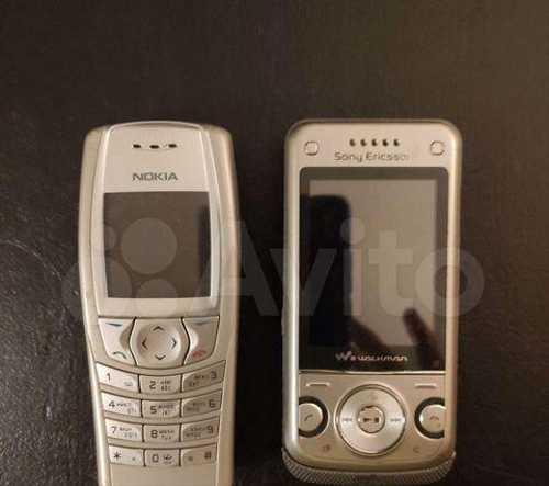 Телефон Nokia 6610, Sonyericsson w760i