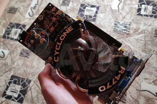 Видеокарта msi r4770 cyclone