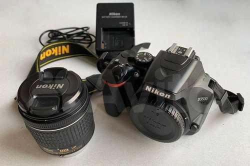 Зеркальный фотоаппарат Nikon d3500 kit18-55