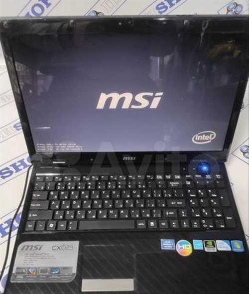 Ноутбук MSI CX 623 i5