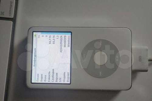Плеер apple iPod 60 Гб