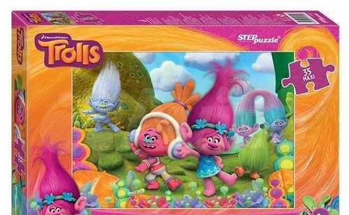 Пазл 91222 "puzzle" 35 maxi "Trolls"