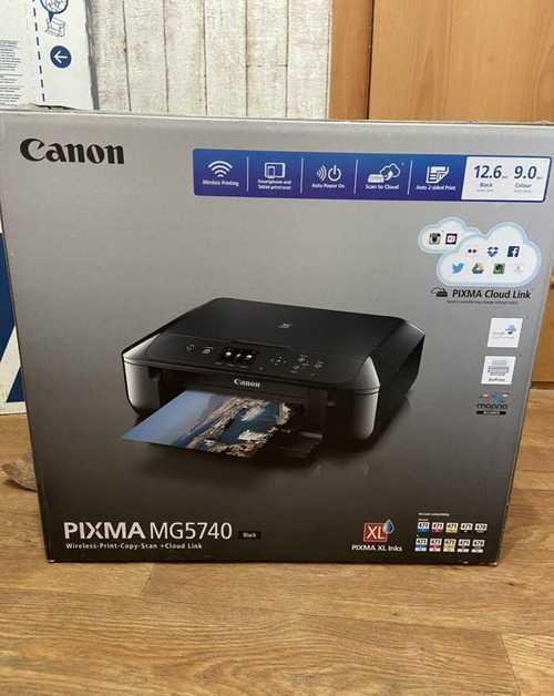 Мфу принтер струйный цветной Canon MG5740