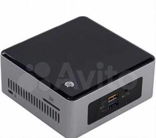 Мини-компьютер Intel NUC Kit (Intel Pentium N3700 1.6GHz/SO-DDR3/glan/Wi-Fi/Bluetooth/VGA/hdmi/4xUSB3.0) #NUC5ppyh