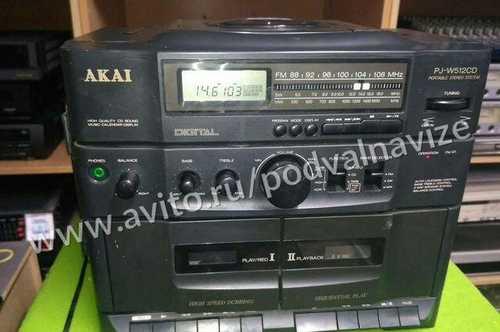 Музыкальный центр Akai PJ-W512CD