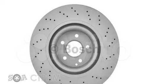 Bosch 0986479412 Диск тормозной mercedes W221/C216/R230 передний D 350мм.с перфорацией