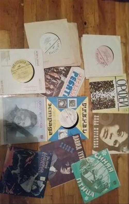 Виниловые пластинки LP миньон из личной коллекции