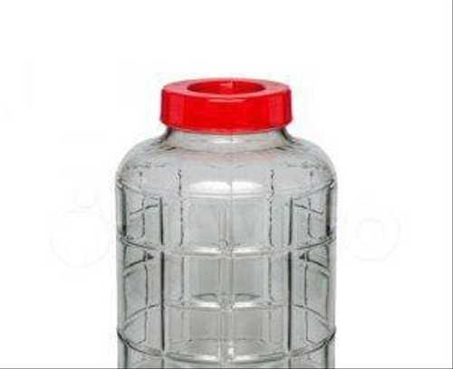Банка (бутыль) стеклянная с гидрозатвором