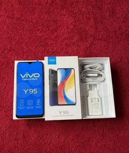 Vivo Y95 4/64Gb Ростест оригинал идеал