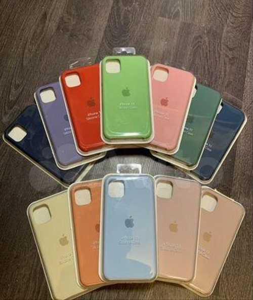Чехлы Silicone case iPhone 11