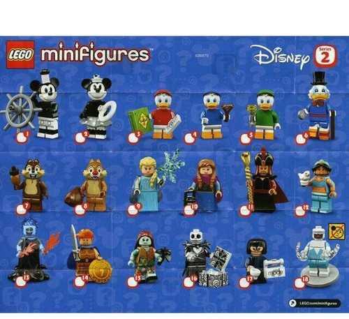 Lego Minifigures Disney 2