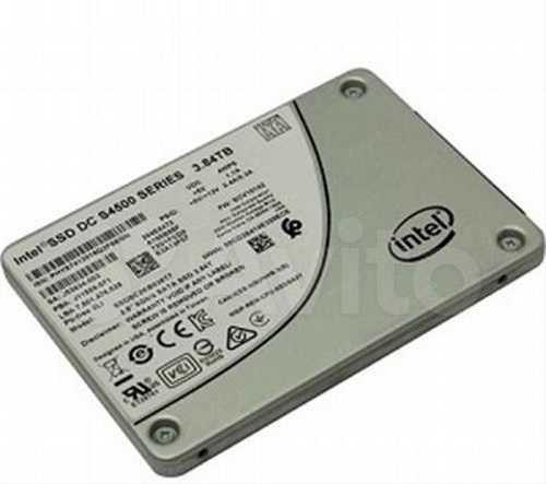 Жесткий диск SSD 2.5" 3840Gb Intel DC S4500 Series (500/470MBs, 33000 iops, TLC 3D nand, SATA-III) ssdsc2KB038T701