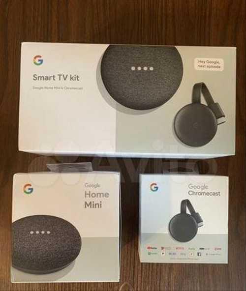 Google Home mini и Google Chromecast