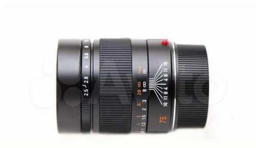 Leica Summarit-M 75mm f/2.5 обмен