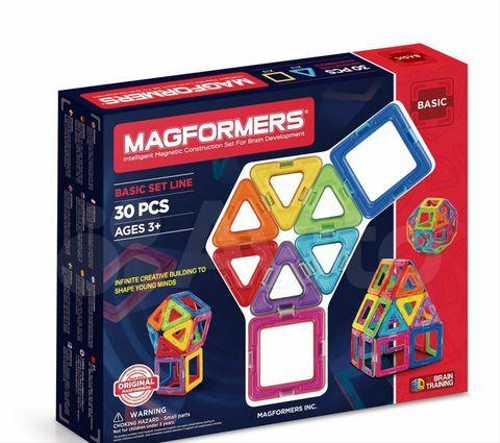 Магнитный конструктор Magformers 30 элементов (701005)