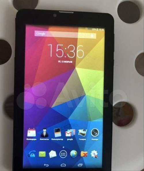 Планшетный компьютер Texet X pad plus 7.1 3 G