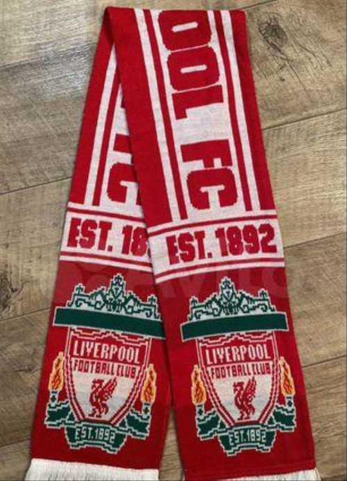 Винтажный шарф Ливерпуль Liverpool FC