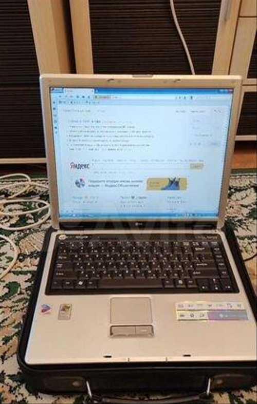 Ноутбук LG LS-55 Pentium M740, 1.73 ггц