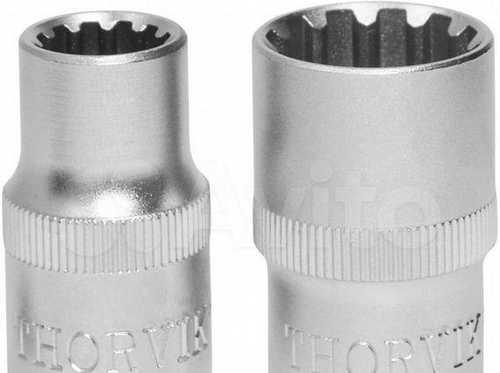 Головка торцевая MultiProf 1/2 DR 12 мм thorvik MP01212