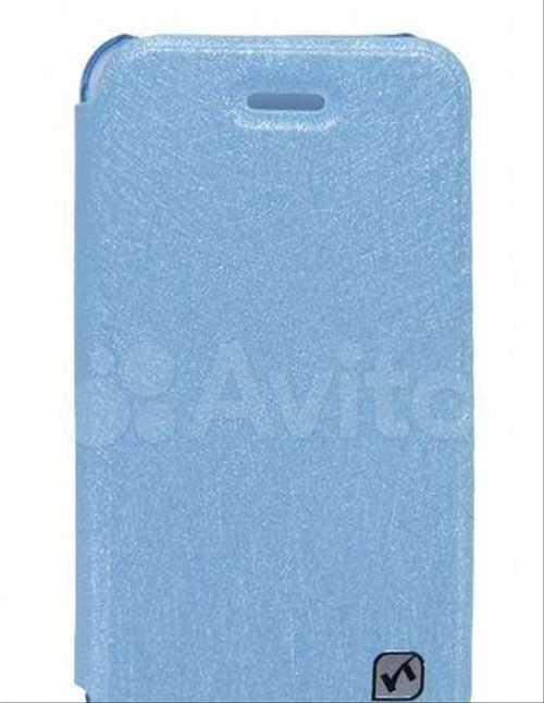 Чехол-книжка для iPhone 4\4S hoco ICE синий