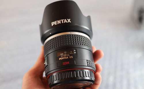 Pentax smс DFA 645 55mm f/2.8 Объектив