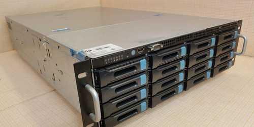 Сервер E tegro 3U/2xE5405/DDR2/HDD3.5/HBA/1x650W