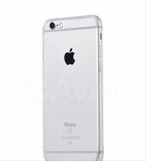 Чехол-накладка для iPhone 6\6S (4.7) hoco light frosted TPU белый