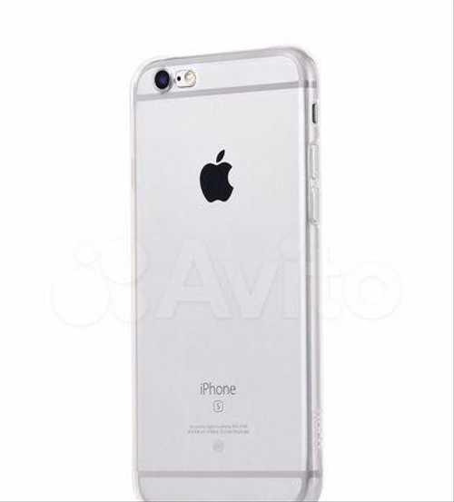 Чехол-накладка для iPhone 6\6S (4.7) hoco light frosted TPU белый