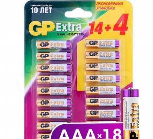 Батарейки GP Extra AAA