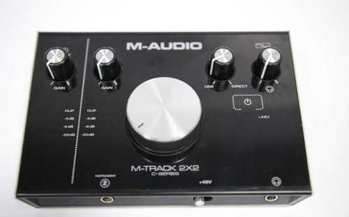 Звуковая карта m audio m track 2x2