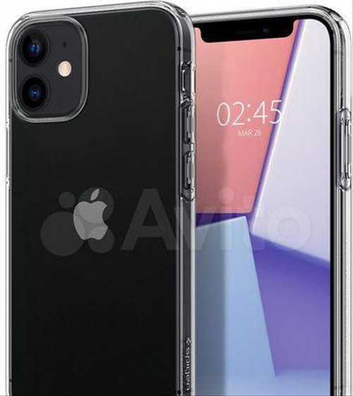 Чехол Spigen Liquid Crystal (ACS01740) для iPhone 12 mini (Clear)