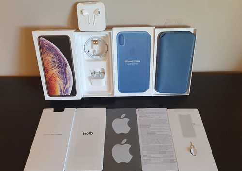 Коробка, комплект, чехол Apple Folio iPhone Xs Max