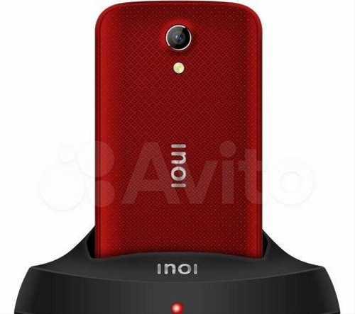 Мобильный телефон Inoi 247B Red с док-станцией