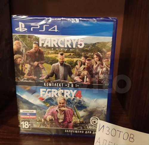 Ps4 игра Far Cry 4 & Far Cry 5
