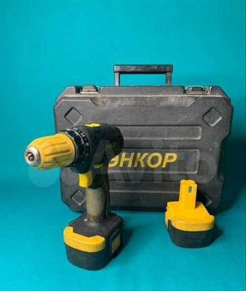 Шуруповерт Энкор дша-2 14,4эр/10М (Арт. Т852)