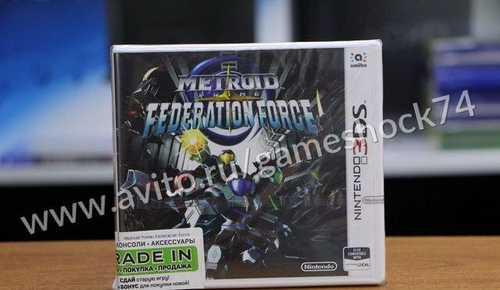 Metroid Prime: Federation Force - 3DS Новый диск
