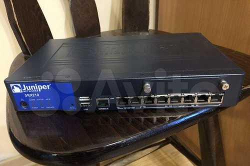 Маршрутизатор Межсетевой экран Juniper SRX210