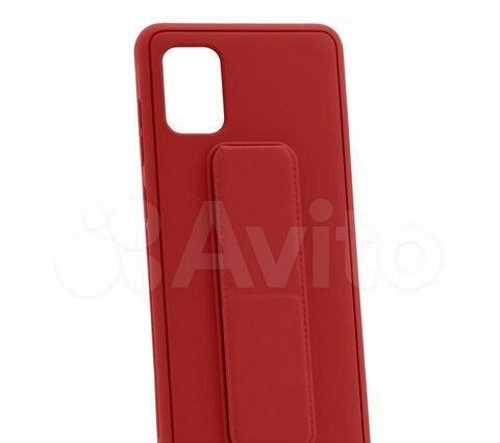 Чехол-накладка Samsung Galaxy A31 Derbi Magnetic Stand красный
