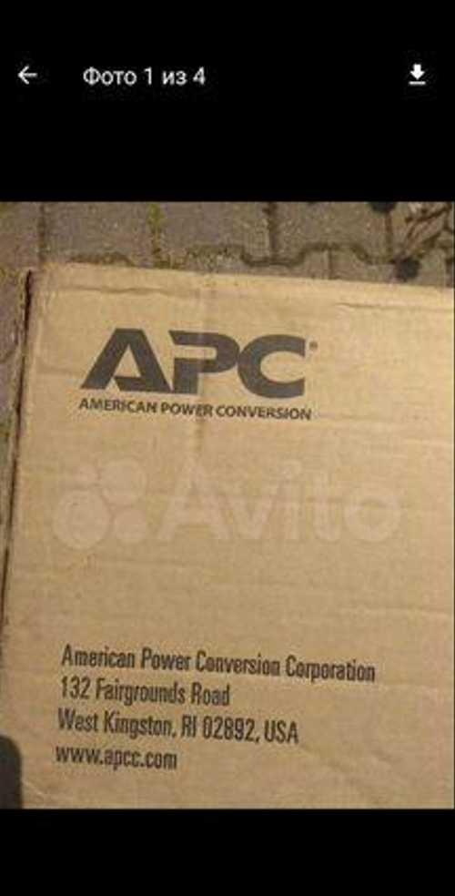 Безперебойник ибп APC UPS 1000 VA USB RM 2U