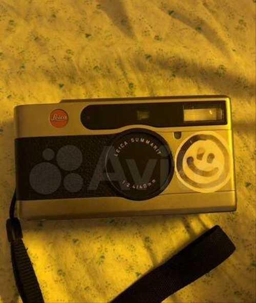 Плёночный фотоаппарат leica minilux