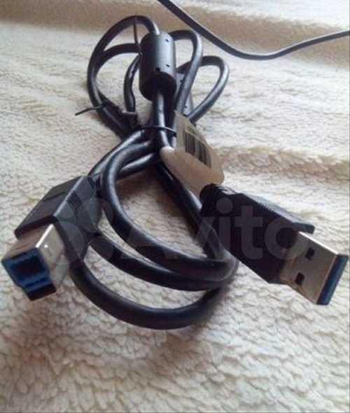 Оригинальный кабель HP 1,8 м USB 3.0 тип A - B, че