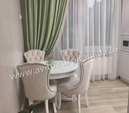 Стол и стулья для кухни и гостиной 01ш