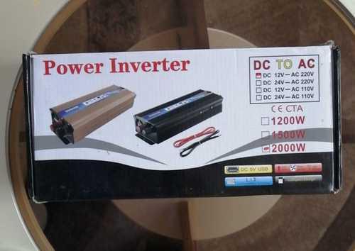 Продам Power Inverter 12v на 220V