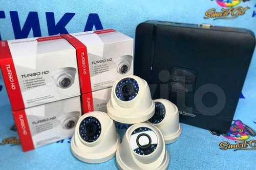 Комплект видеонаблюдения в дом или на предприятие