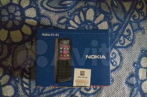 Телефон Nokia X1-01 (Blue)