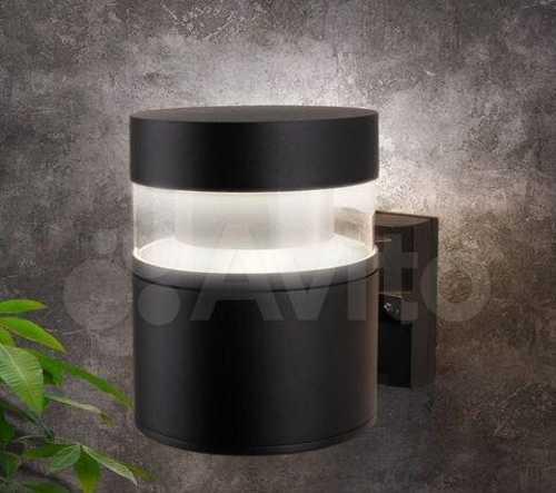 Уличный настенный светильник Elektrostandard 1530 techno LED Черный (a052244)