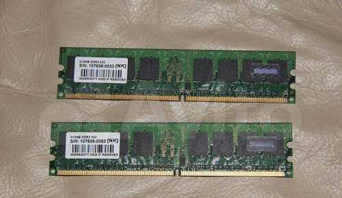 Transcend DDR2 533 1024 (2x512) MB