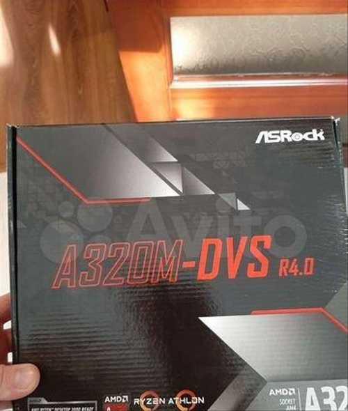 Материнская плата ам4 asrock a320 r4